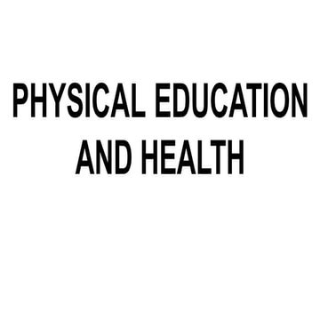 Health, Physical Education 12, Module 2, Quarter 3.pptx
