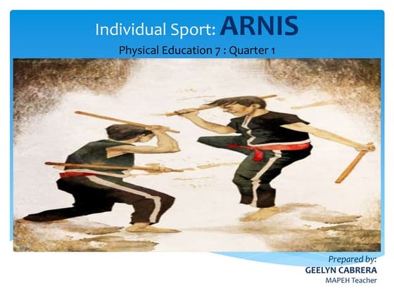 FUNDAMENTAL SKILLS IN ARNIS in pe 11.pptx