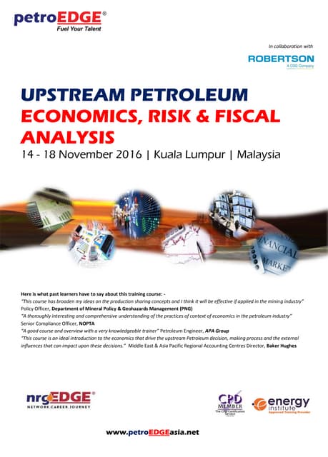 PetroSync - Upstream Petroleum Economics, Risk and Fiscal Analysis | PDF | Business Accounting ...