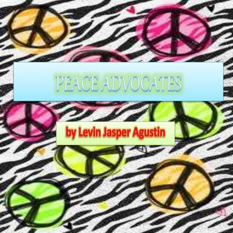 PEACE Advocates | PPTX