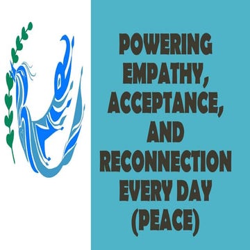 PEACE-PPT.pptx Anti Bullying Campaign for Students | PPTX