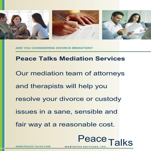 Peace Talks presentations
