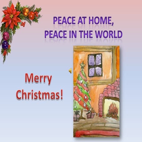 Peace at home, peace in the world | PPSX