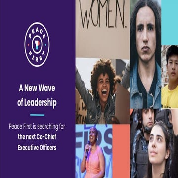 Peace First Co-Ceo Search | PPT