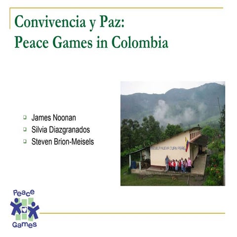 Peace Games In Colombia | PPT