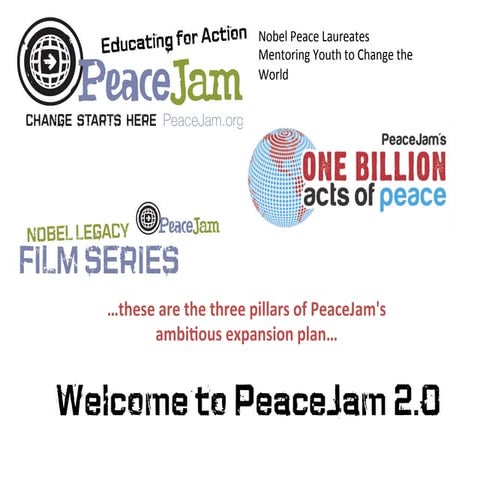 PeaceJam 2.0 Update | PDF