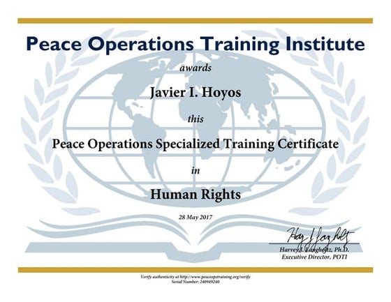 Human Rights and Peacekeeping | PDF