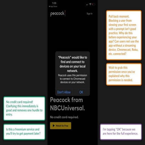 How Peacock TV Onboards Users | PPT
