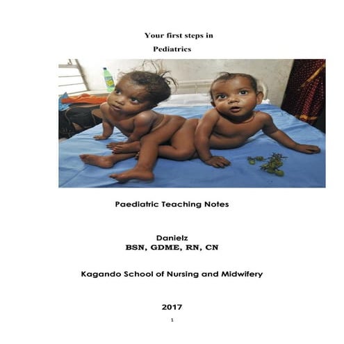 PEADIATRICS NOTES.docx lecture notes for medical students | DOCX