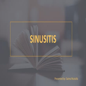 Sinusitis | PPT