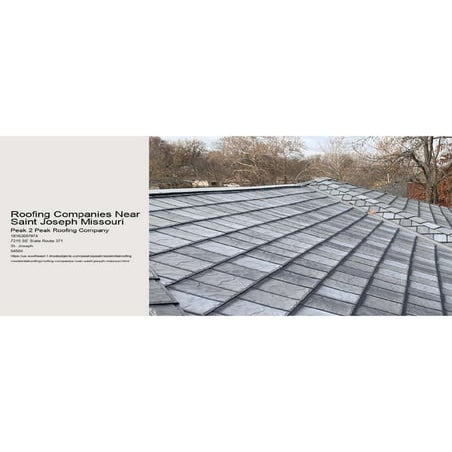Peak 2 Peak Roofing Company | PDF