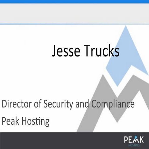 SplunkLive! Customer Presentation – Peak Hosting | PDF | Commercial Trucks | Auto Body Styles