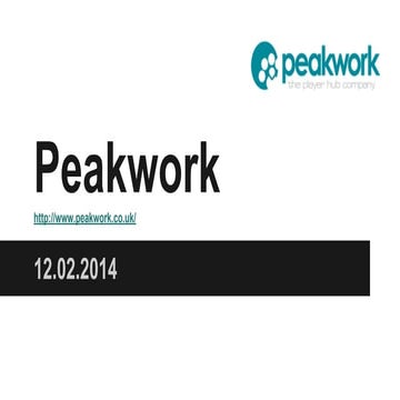 Peakwork | PPT