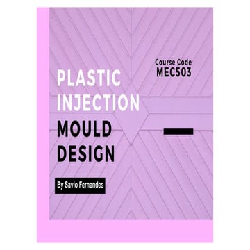 Plastic injection mould design | PDF