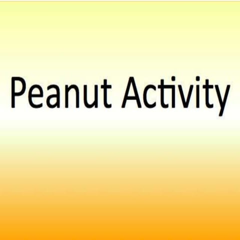 Peanut activity | PPTX