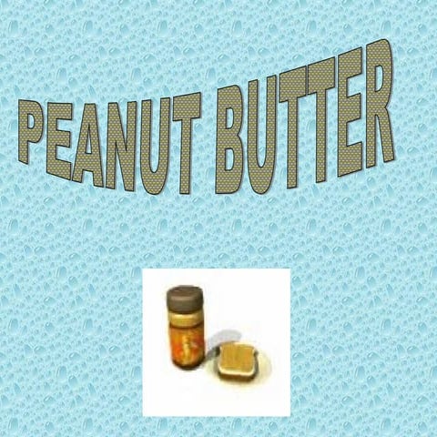 Peanut Butter Lidi | PPT