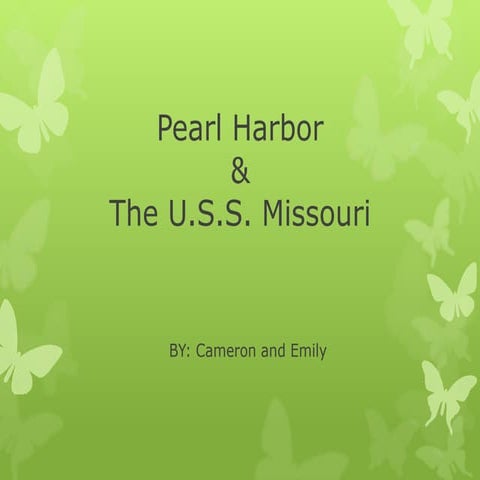 Pearl harbor | PPT