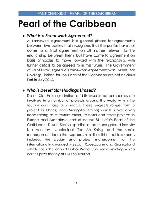 The Toco Port Project | PPT