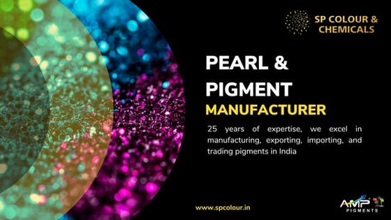 PIGMENT MANUFACTURER OF INDIA | PDF