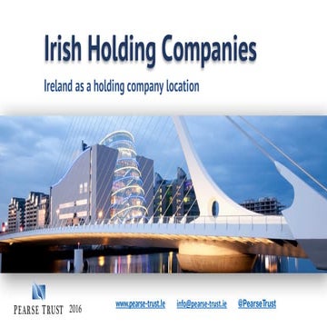 Ireland Holding Companies | PPT