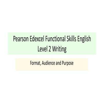 FS English Level 2 - April 1, 2023 (Writing: Letters and emails). | PDF