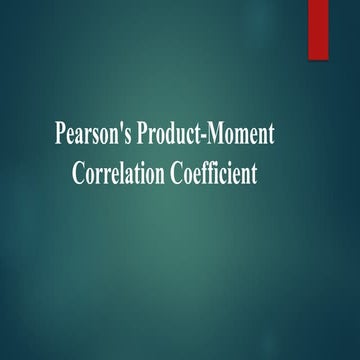 PEARSON - R Presentation for reportings new | PPTX