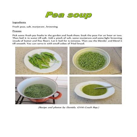 Pea soup | DOCX