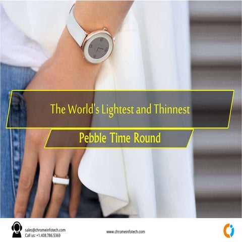 Pebble Time Round - The World's Lightest and Thinnest | PPT