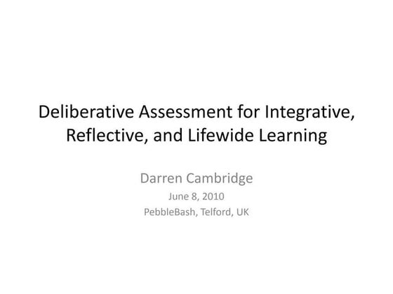 Lifelong learning | PPTX