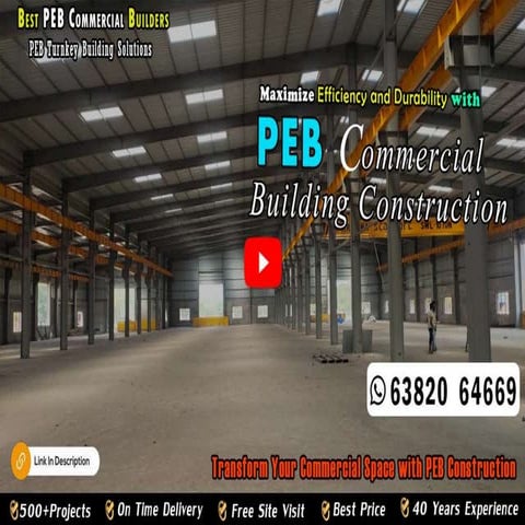 PEB Commercial Building Construction in Chennai.pptx