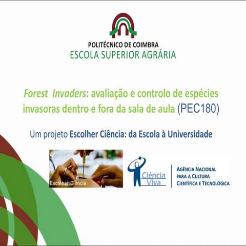 Forest Invaders (PEC 180) | PPT