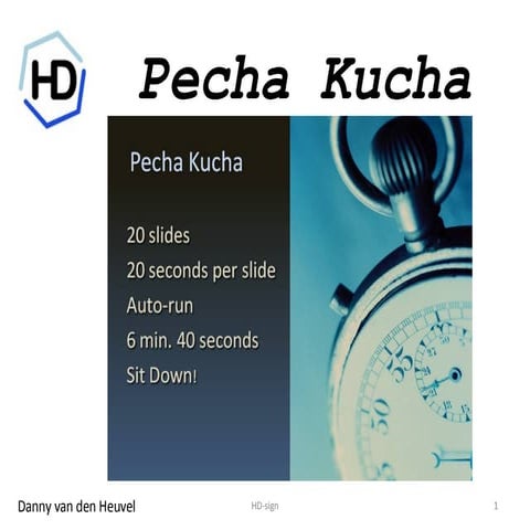 Pecha Kucha | PPT