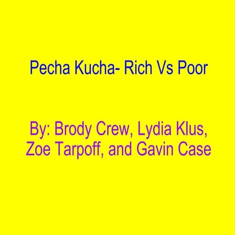 Pecha kucha | PPT