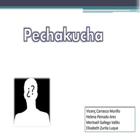Pechakucha URV, ED.INF 1 | PPT
