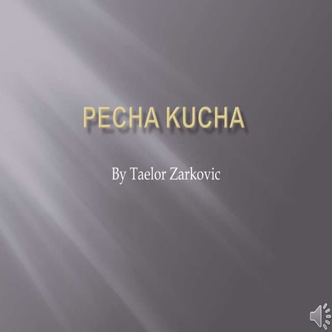 Pecha Kucha | PPTX