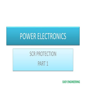 SCR PROTECTION | PPTX | Technology & Computing