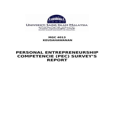 Pec report sample | PDF