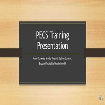 Pecs presentation | PPTX