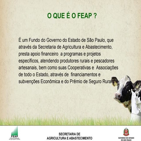 Pecuária de leite - FEAP | PPT