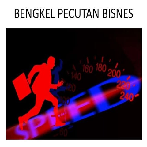 Bengkel Pecutan bisnes 1 | PPT