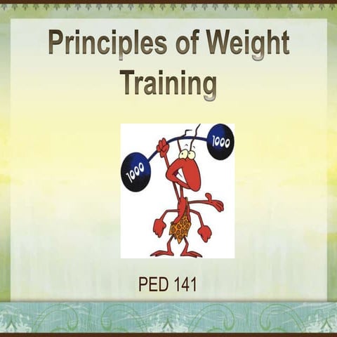 Weight training-beginner | PDF