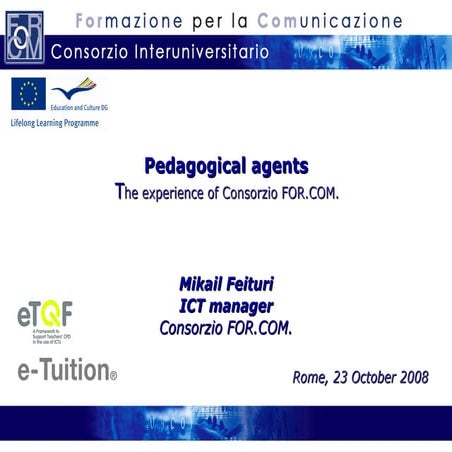 Pedagocical Agents | PPT