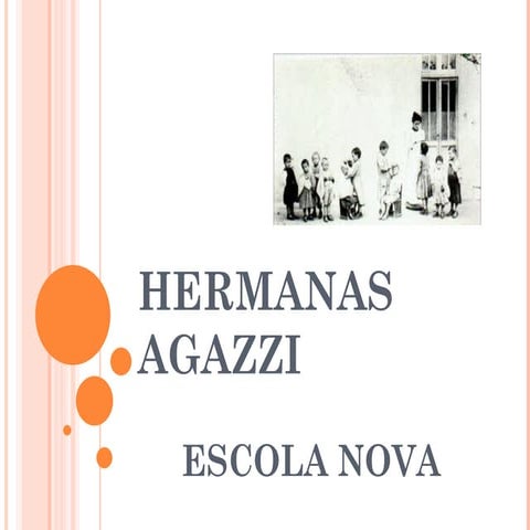 Pedagogía de las hermanas agazzi | PPT