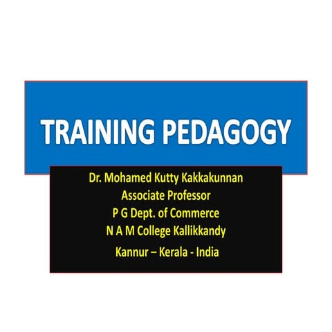 Pedagogy | PPTX