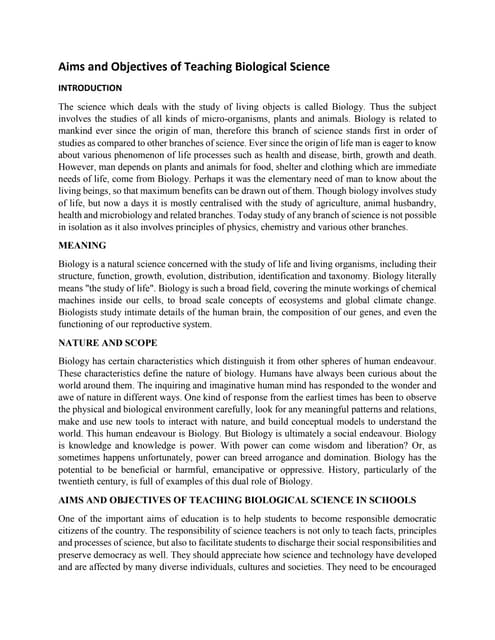 Role and importance of language in science Teaching | PDF | Science