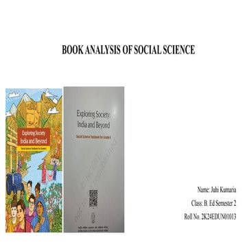Textbook Analysis of social science grade 6 | PDF