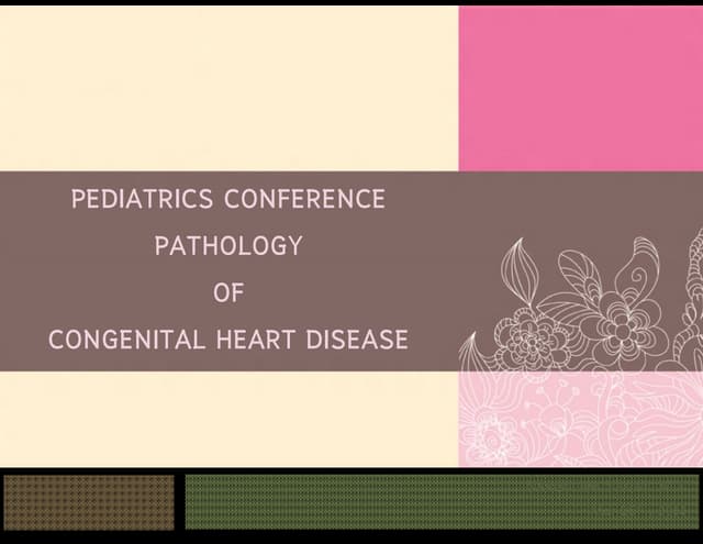 Radiographic Presentation of Congenital Heart Disease | PPTX