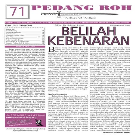 Pedang roh edisi_71 | PDF