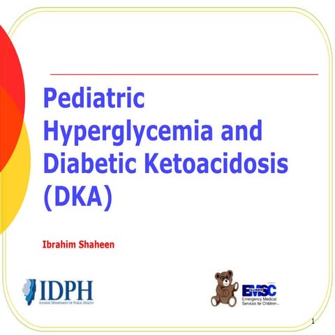 Pediatrics DKA slide set updated | PPT