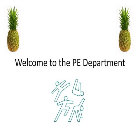 PE Department Slideshow | PPT